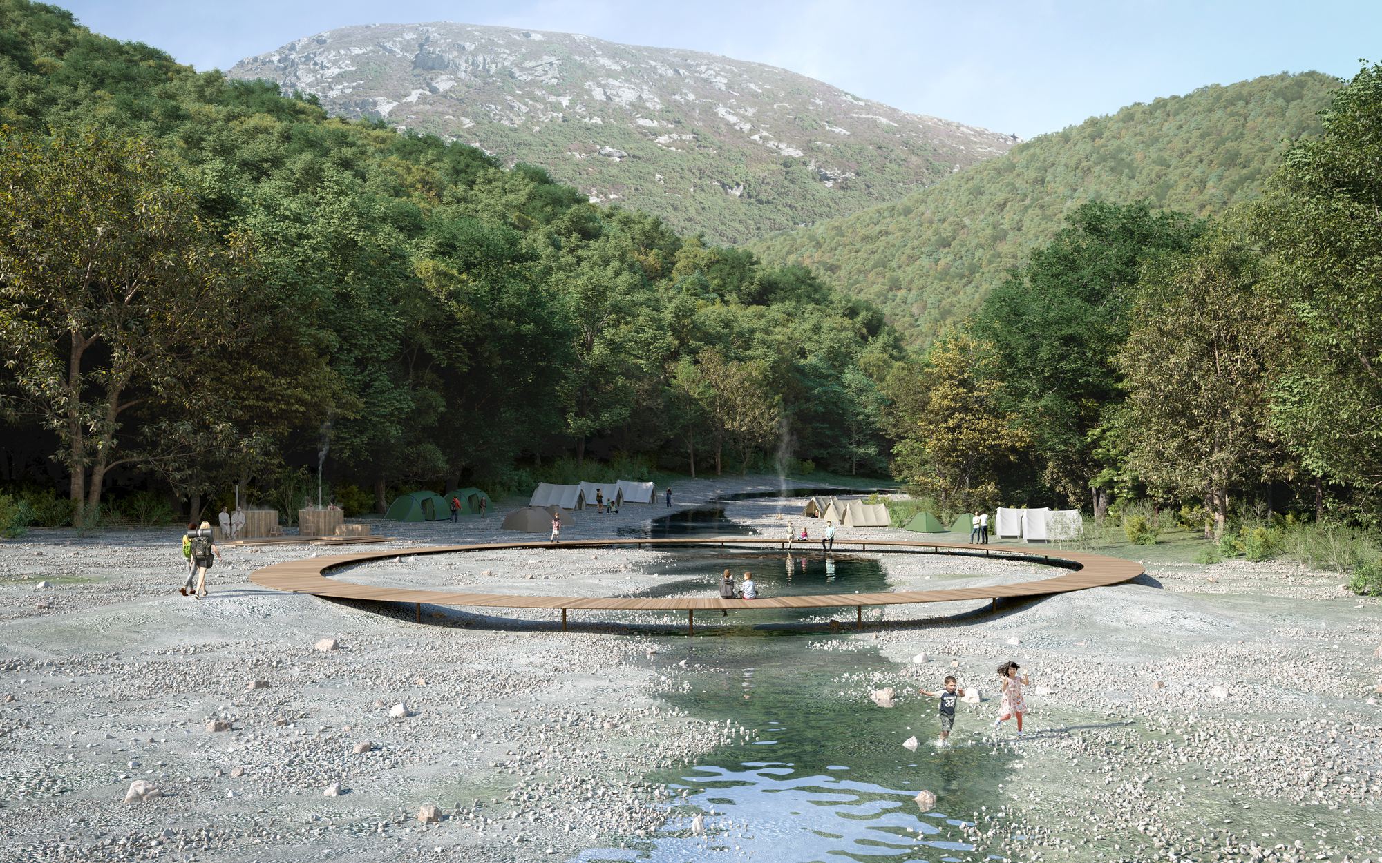 Gallery of Third Nature Creates Conical Cabins for Adventure Park in ...