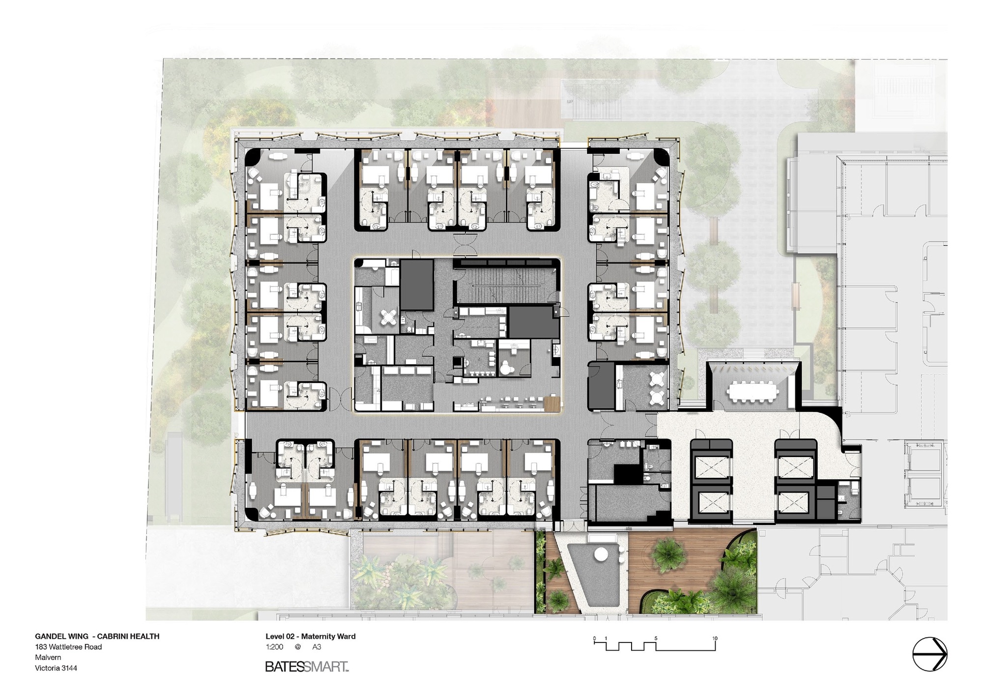 Galeria de Hospital Gandel Wing / Bates Smart - 16