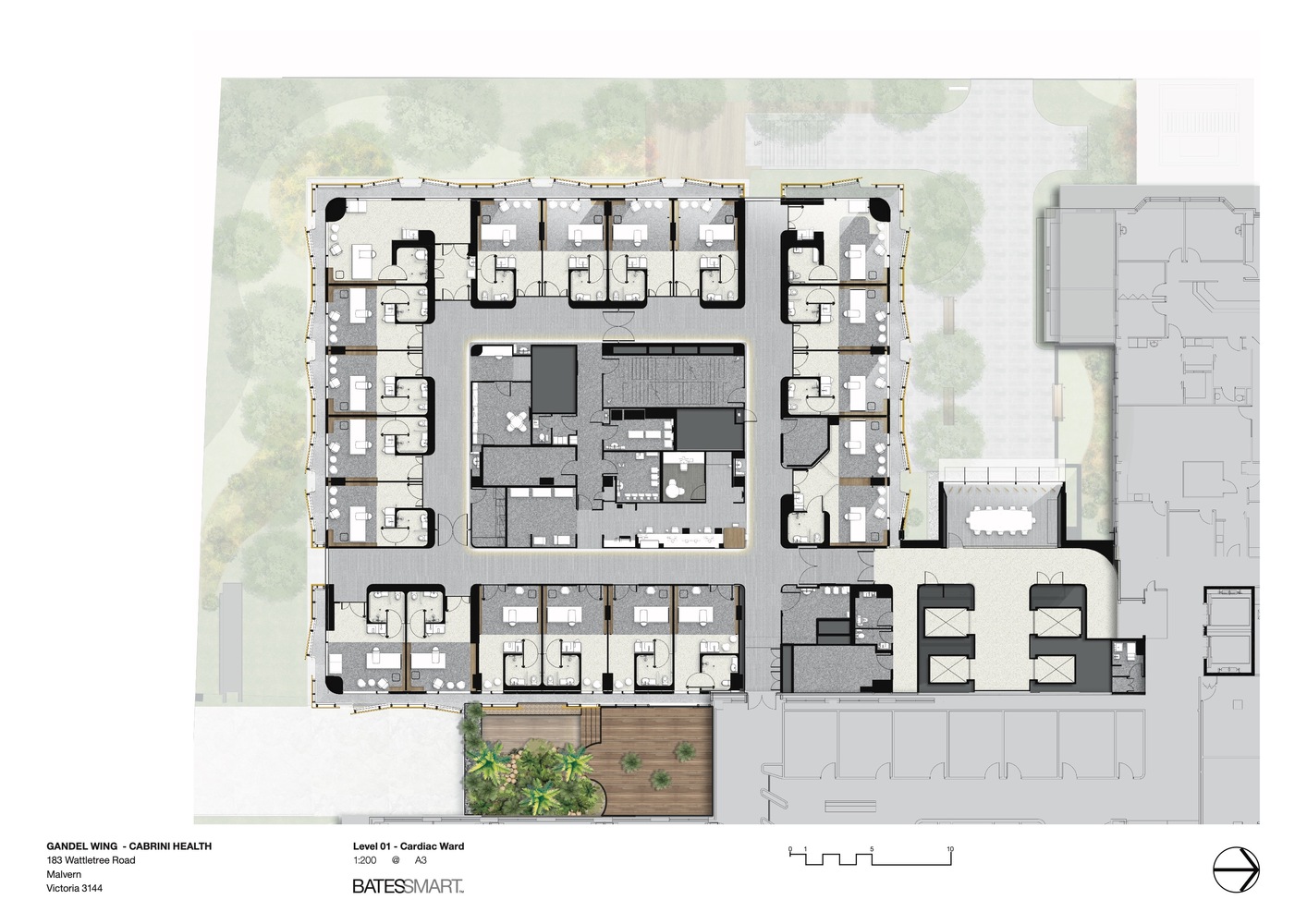 Galeria de Hospital Gandel Wing / Bates Smart - 12