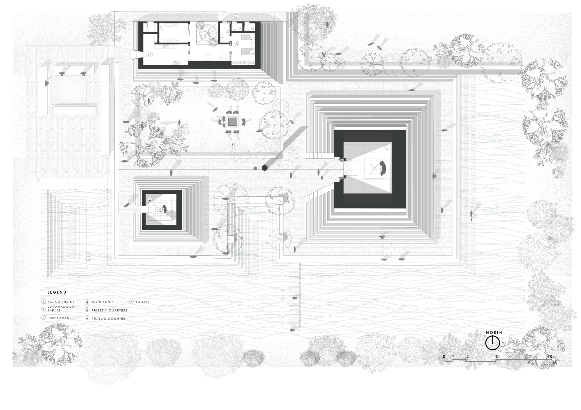 Gallery of Temple of Steps / Sameep Padora & Associates - 14
