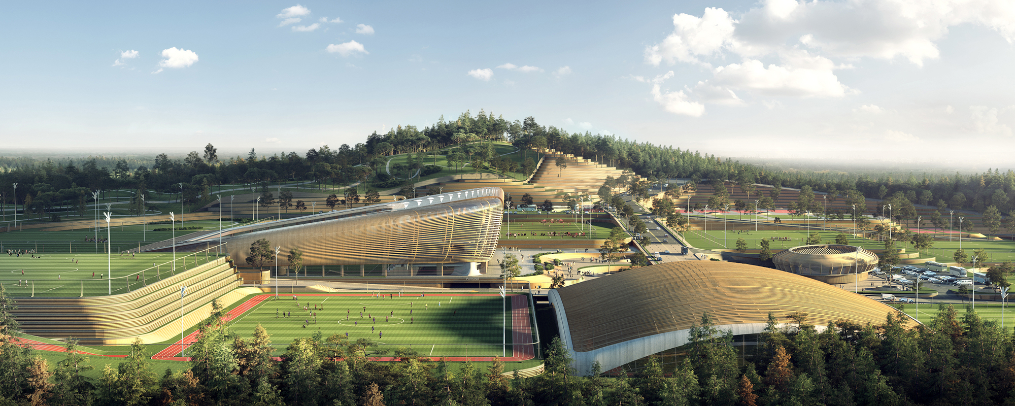 Gallery of UNStudio Creates Winning Master Plan for the Korean National ...