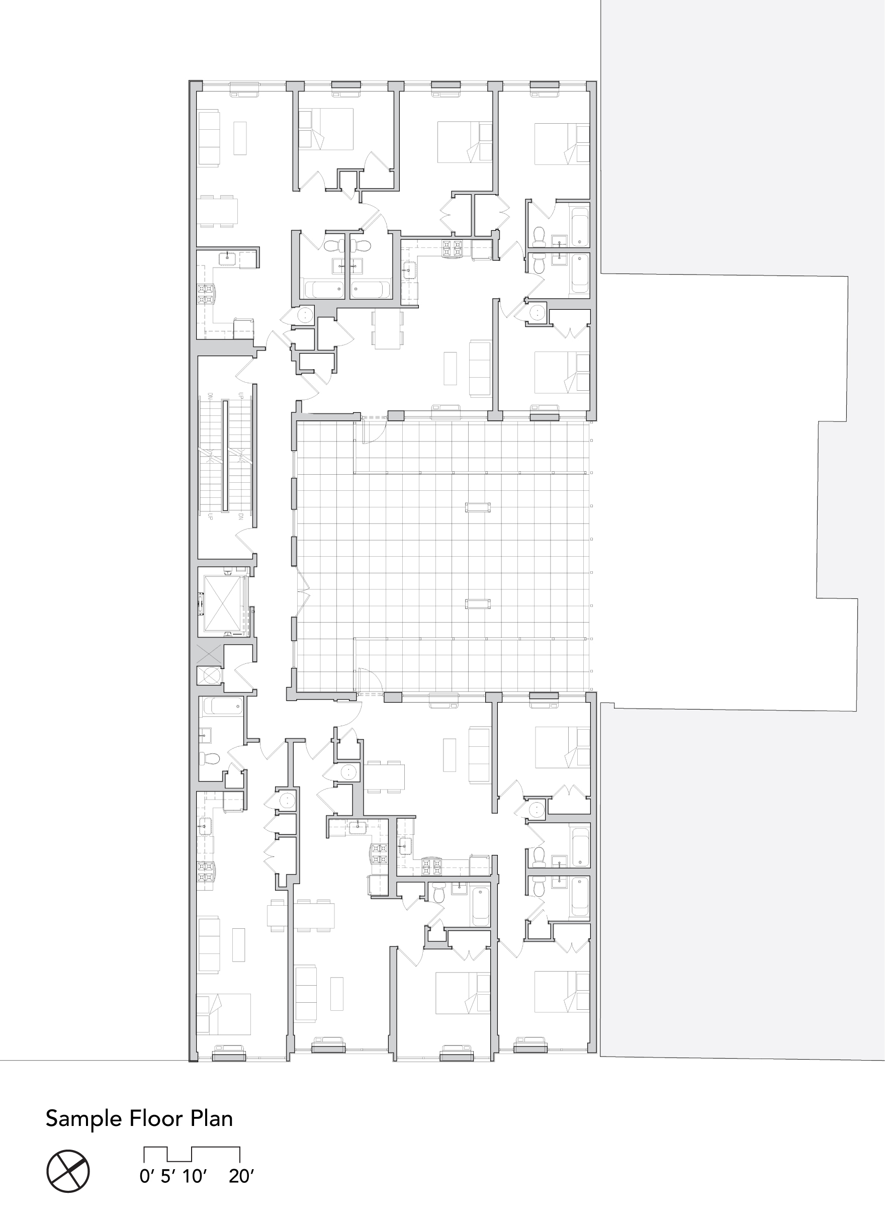Gallery of The Stack Modular Housing in Manhattan / Gluck+ - 16