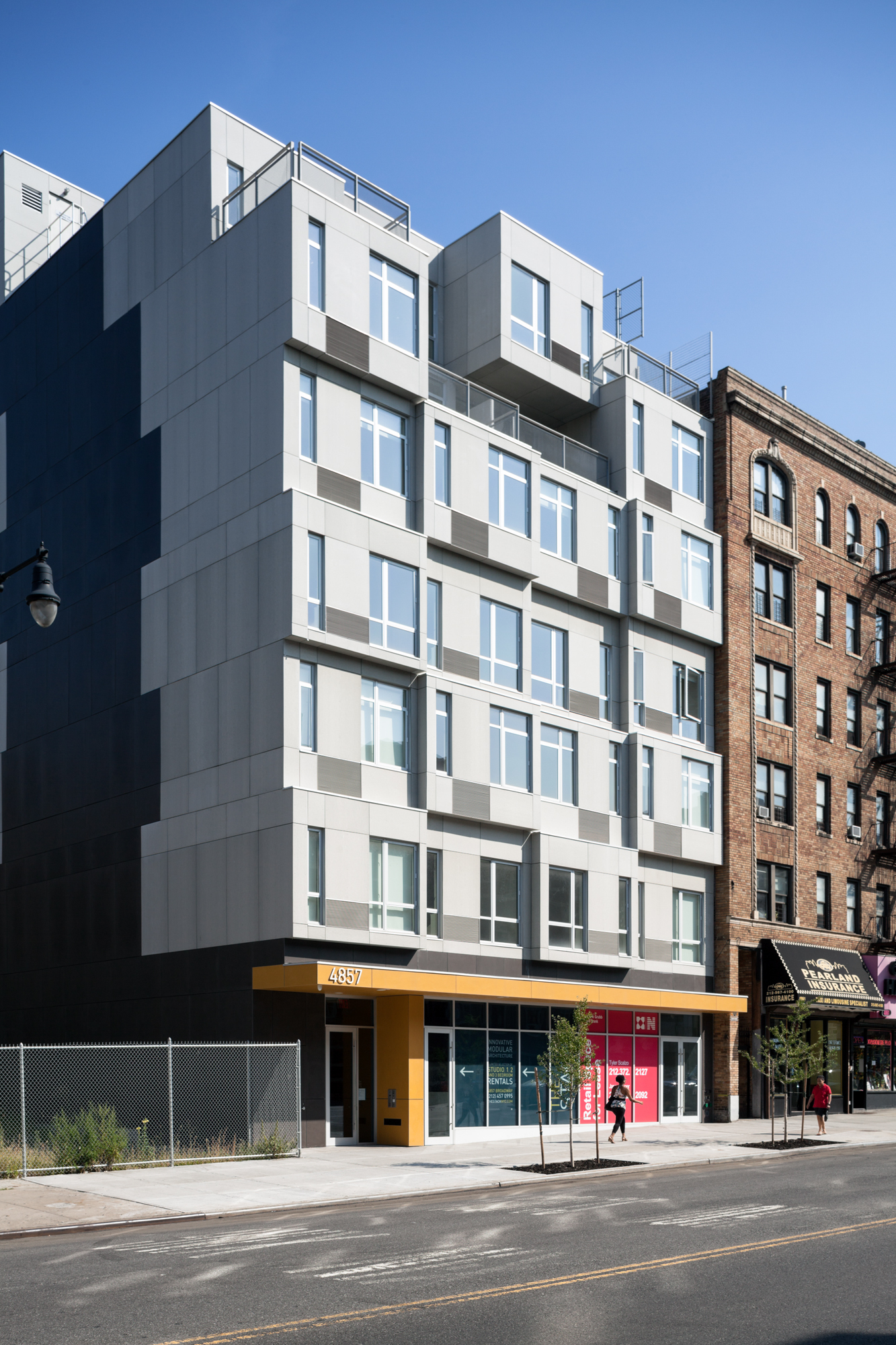 Gallery of The Stack Modular Housing in Manhattan / Gluck+ - 2