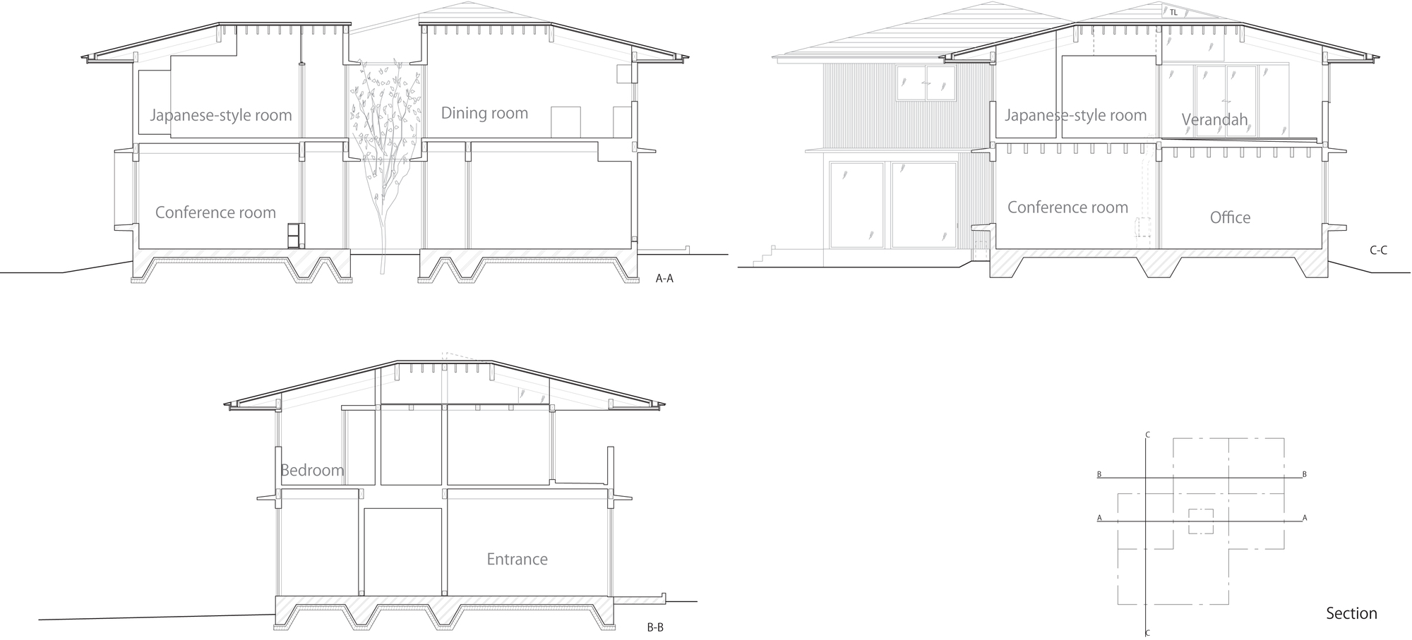 Gallery of Inayoshi Office & House / TSC Architects - 18