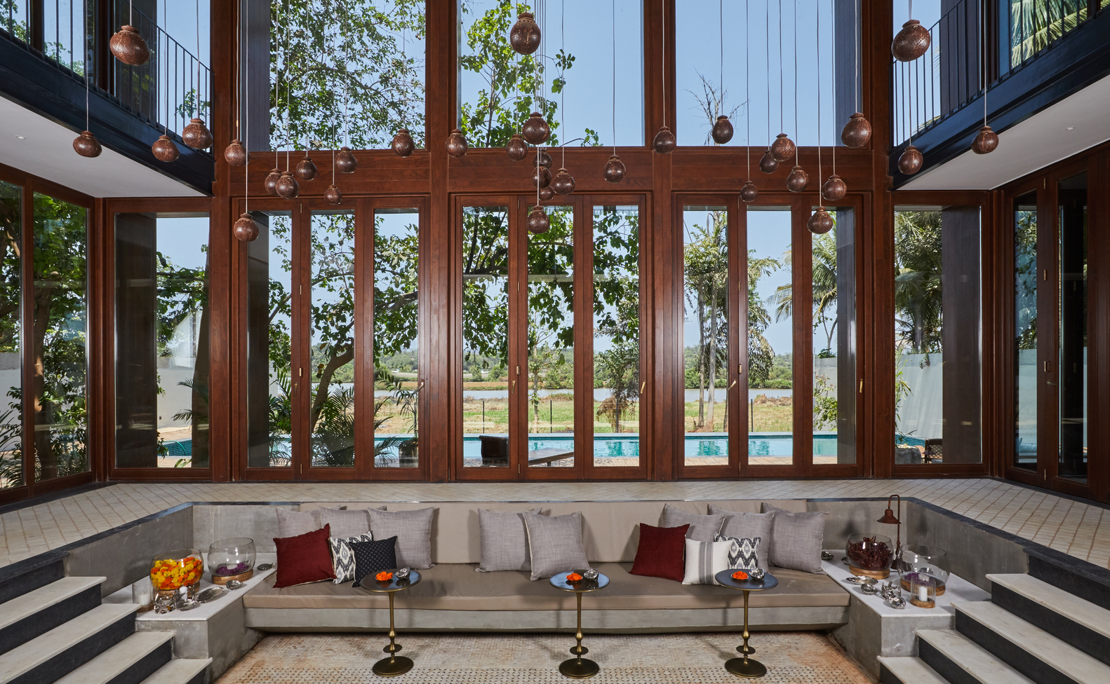 Gallery of House of Multiple Courts / Sameep Padora & Associates - 2