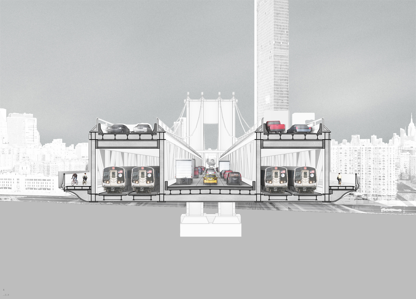 Gallery of PAU Reimagines New York City Without Cars - 22