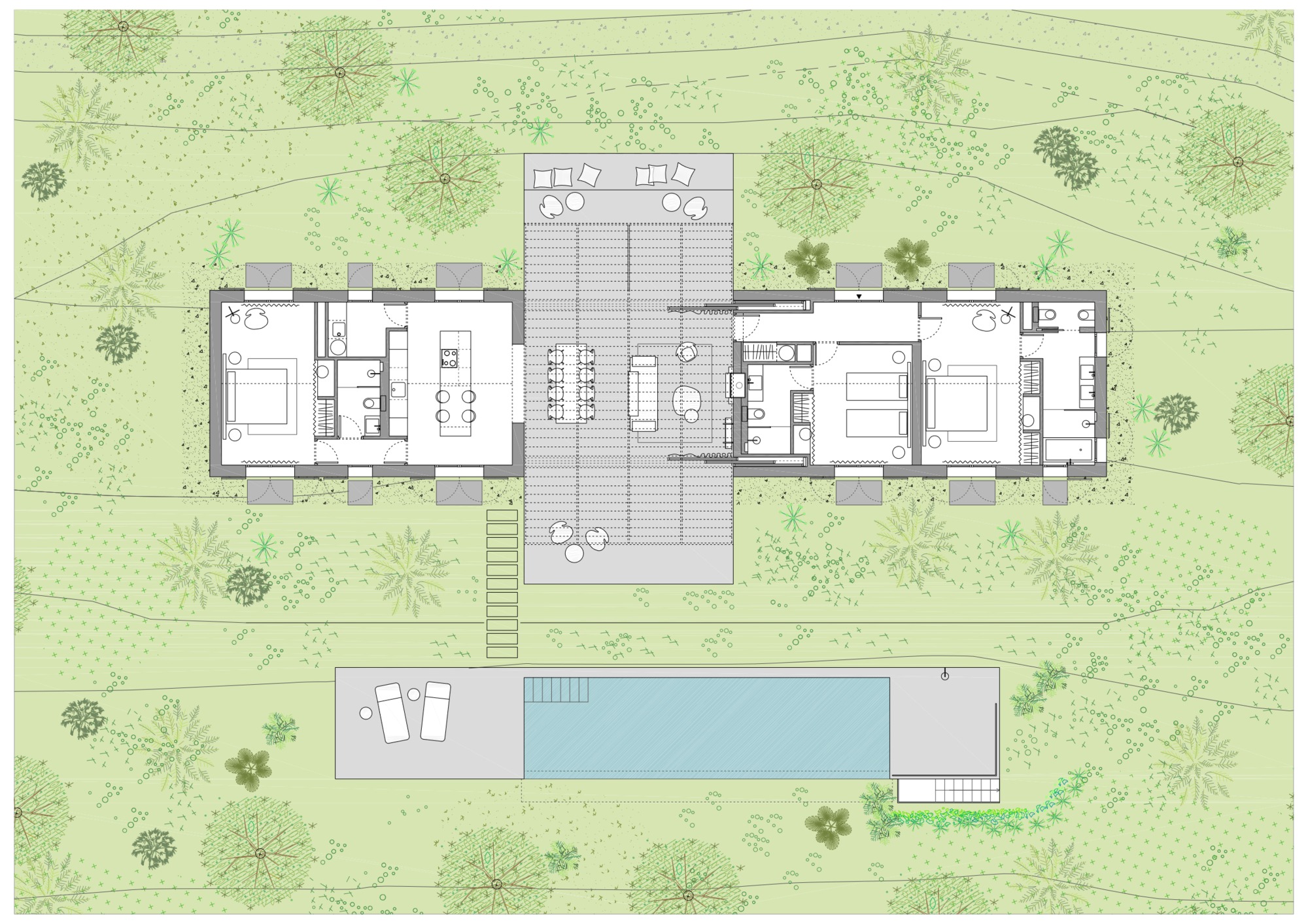 Gallery of Palerm House / OHLAB - 17