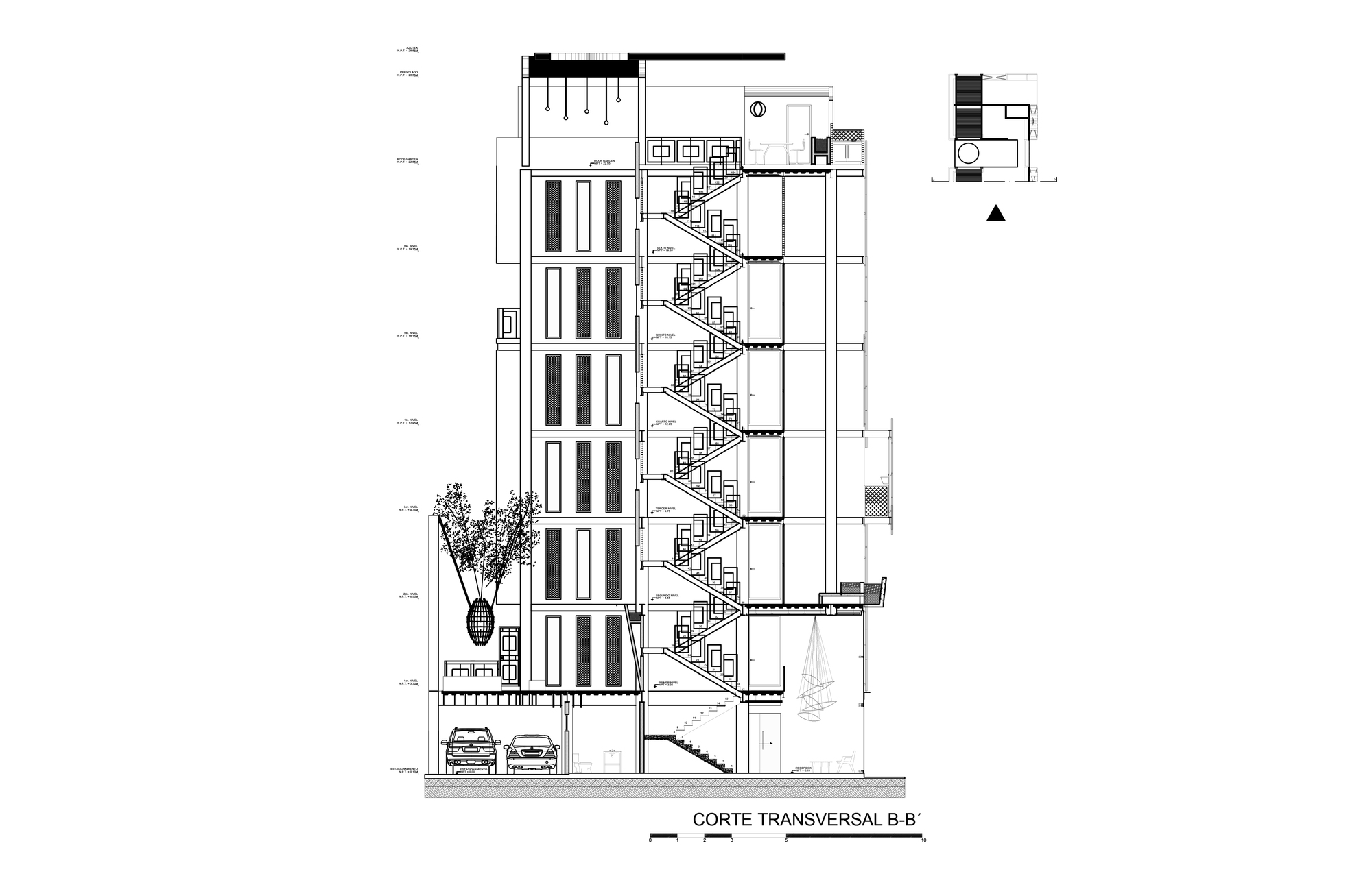 Galería de Vivienda vertical Carmen 20 / PRAXIS Arquitectura - 25