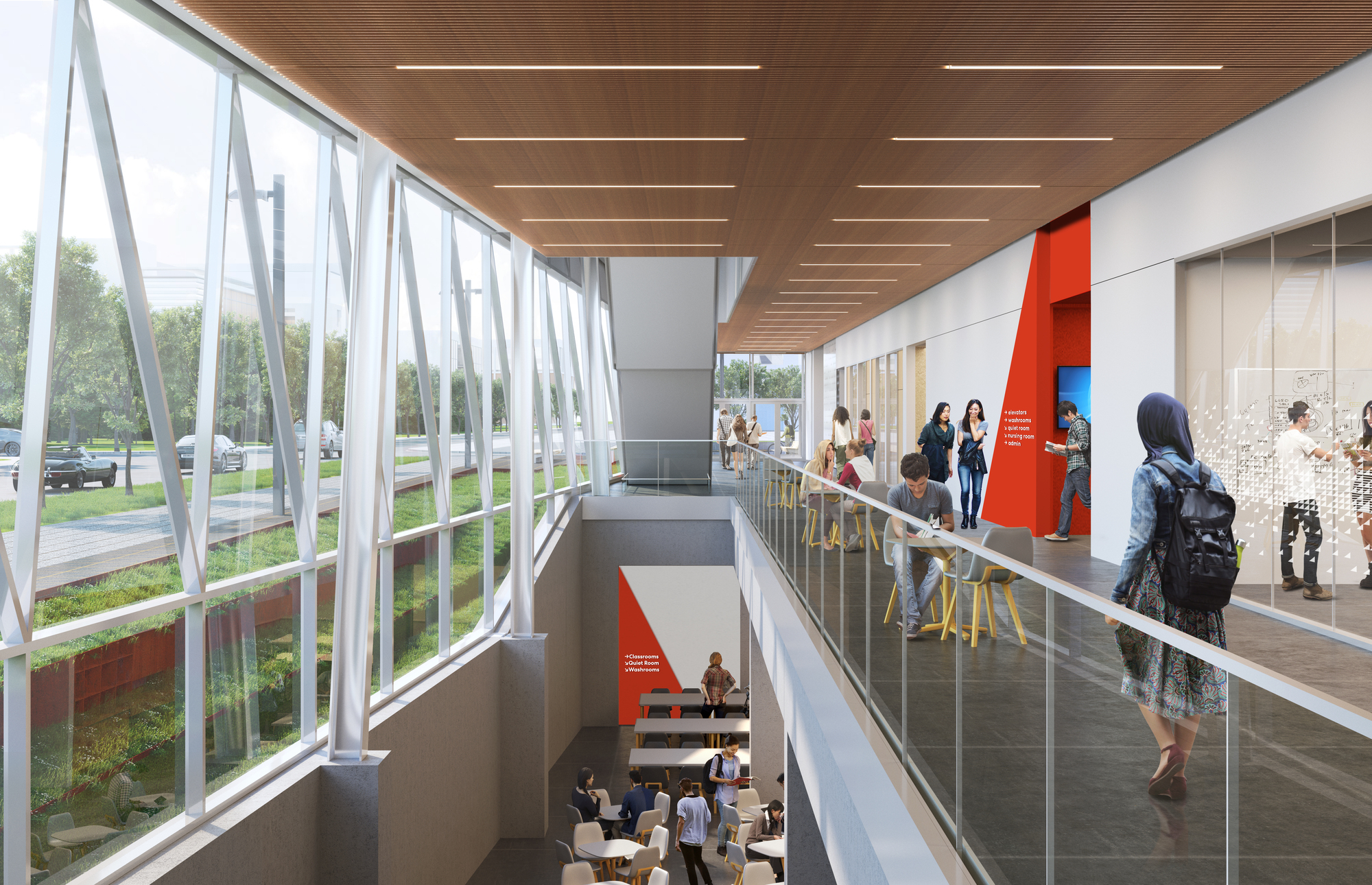 Galería de Perkins + Will diseñan nuevo edificio para la Universidad de ...