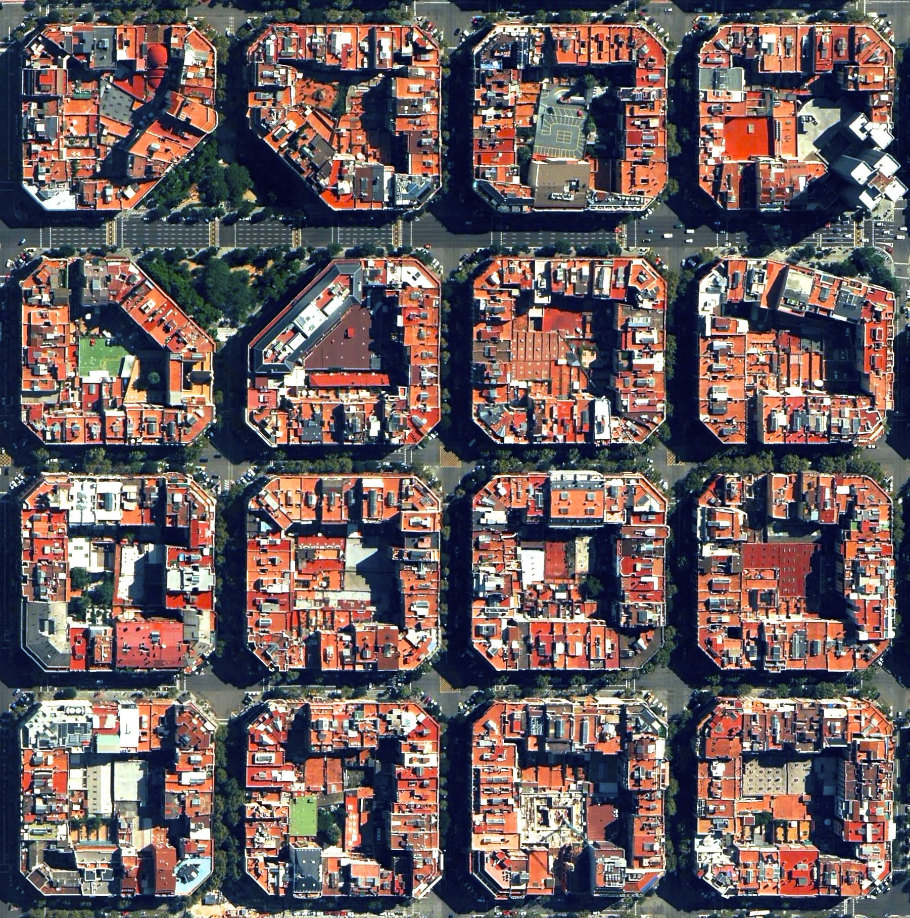 Gallery of Public Spaces and Urban Areas: 12 Squares Viewed from Above - 9