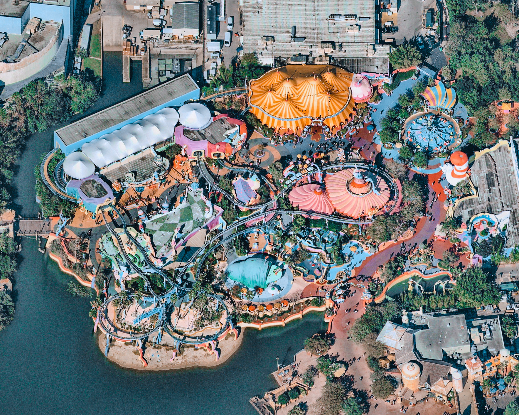 Gallery of Bird's Eye Gallery: Amusement Parks - 9