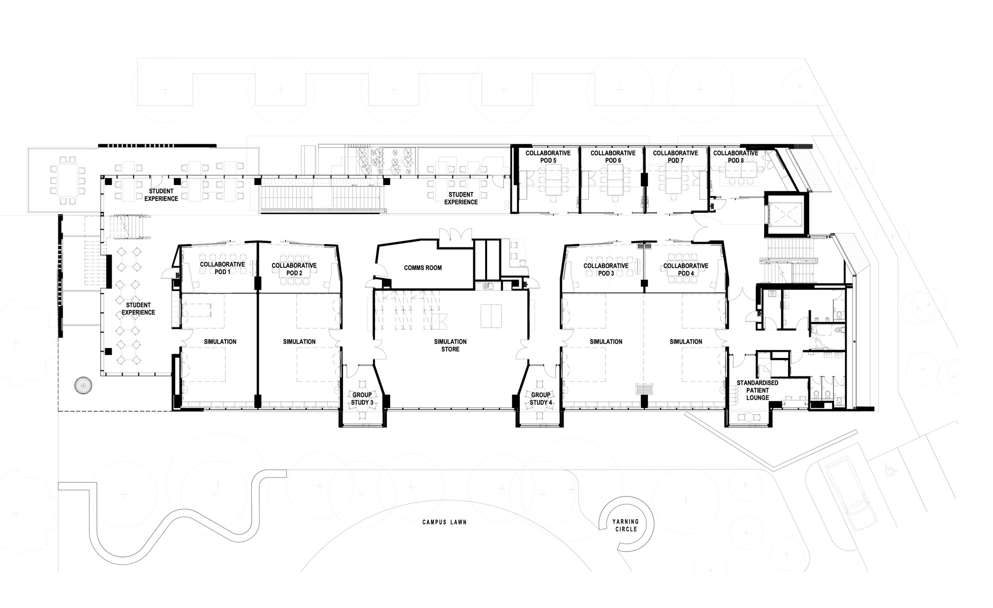 Gallery of Curtin University Midland Campus / Lyons + Silver Thomas ...