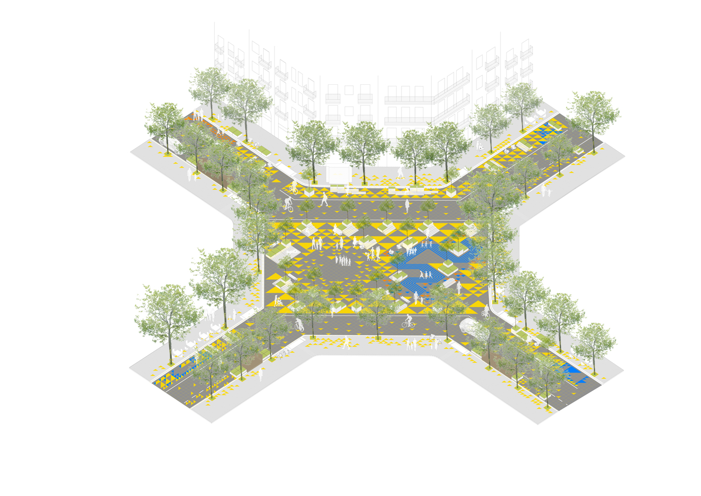 Gallery of Revitalized Public Spaces: Fostering Human Connections in ...