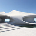 MAD's Curved Wormhole Library is Under Construction in China | ArchDaily