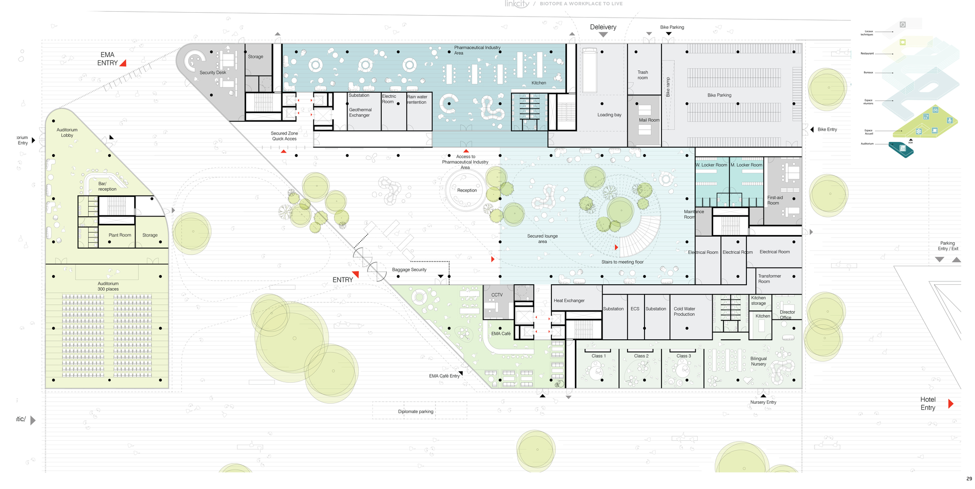 Gallery of Biotope Office Building / Henning Larsen + KeurK ...