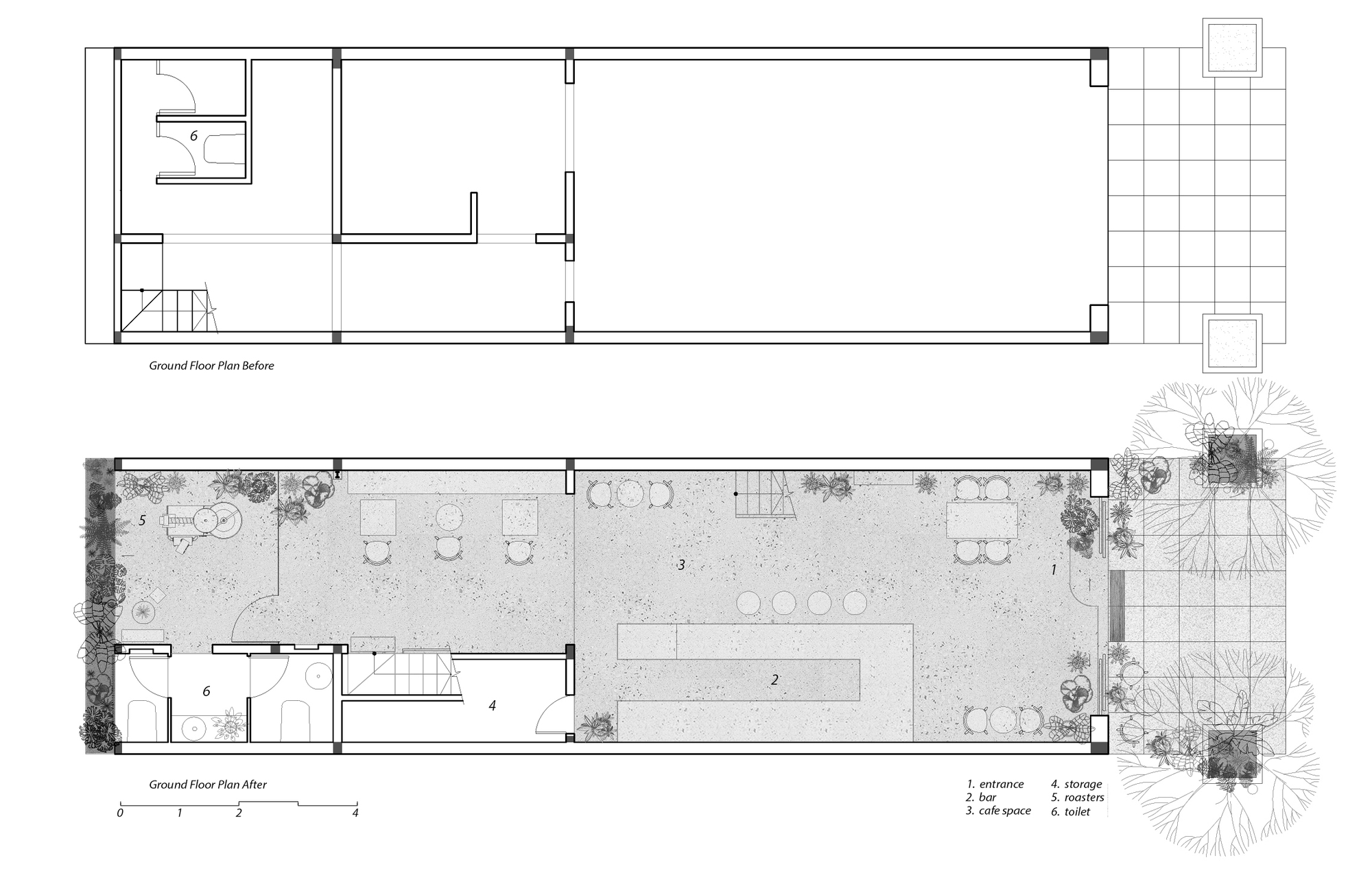 Gallery of Adiuvat Coffee Roaster Quinhon / A+H architect - 26