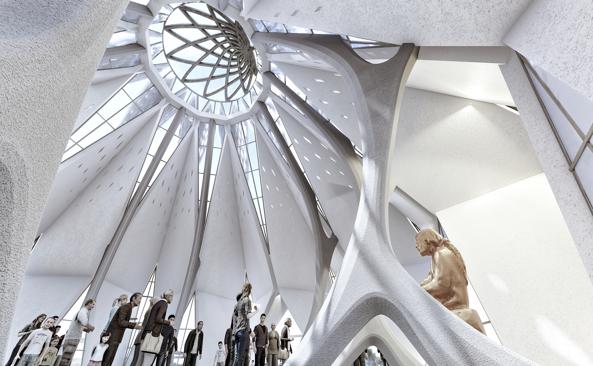 Gallery of India's New Parametric Temple to Reinterpret Vernacular ...