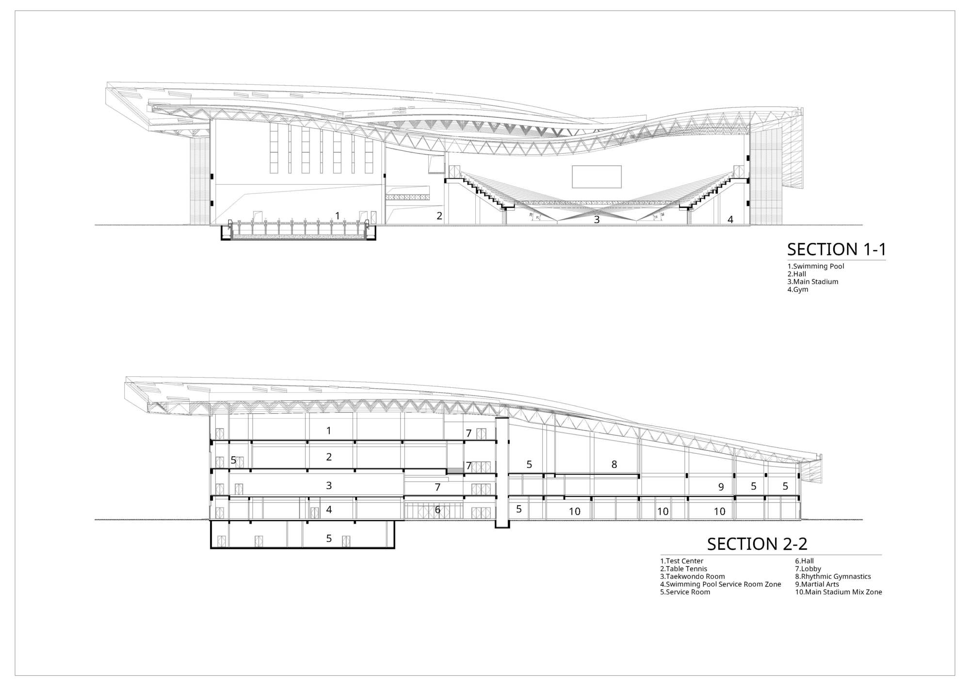 Gallery of BIT Sports Center / Atelier Alter Architects - 46