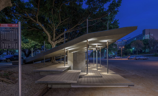 The Bus Stop of NCTU / CHU STUDIO | ArchDaily