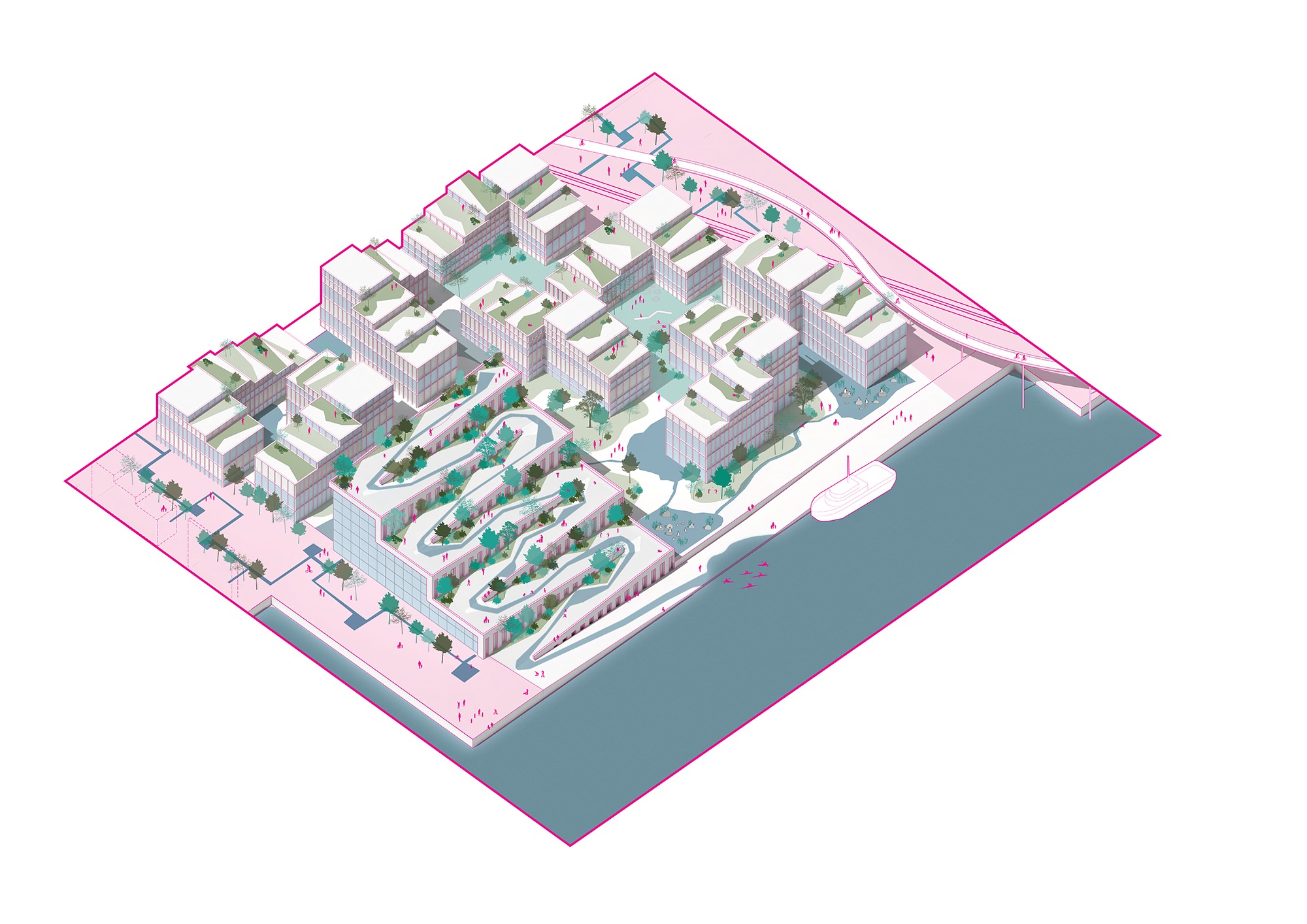 Gallery of Third Nature Designs Regenerative City Plan for Bergen ...