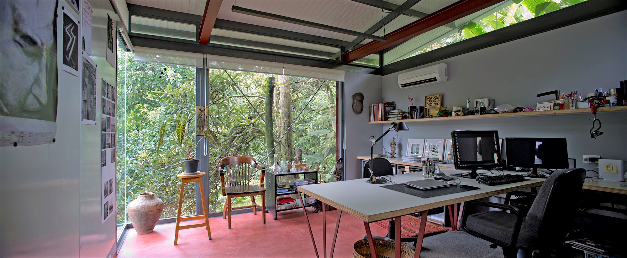 Gallery of Tiny Offices: Extensions Separating Home from Workspaces - 11