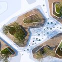 Floating Archipelago, Pedestrian Bridge Design / FCHA | ArchDaily