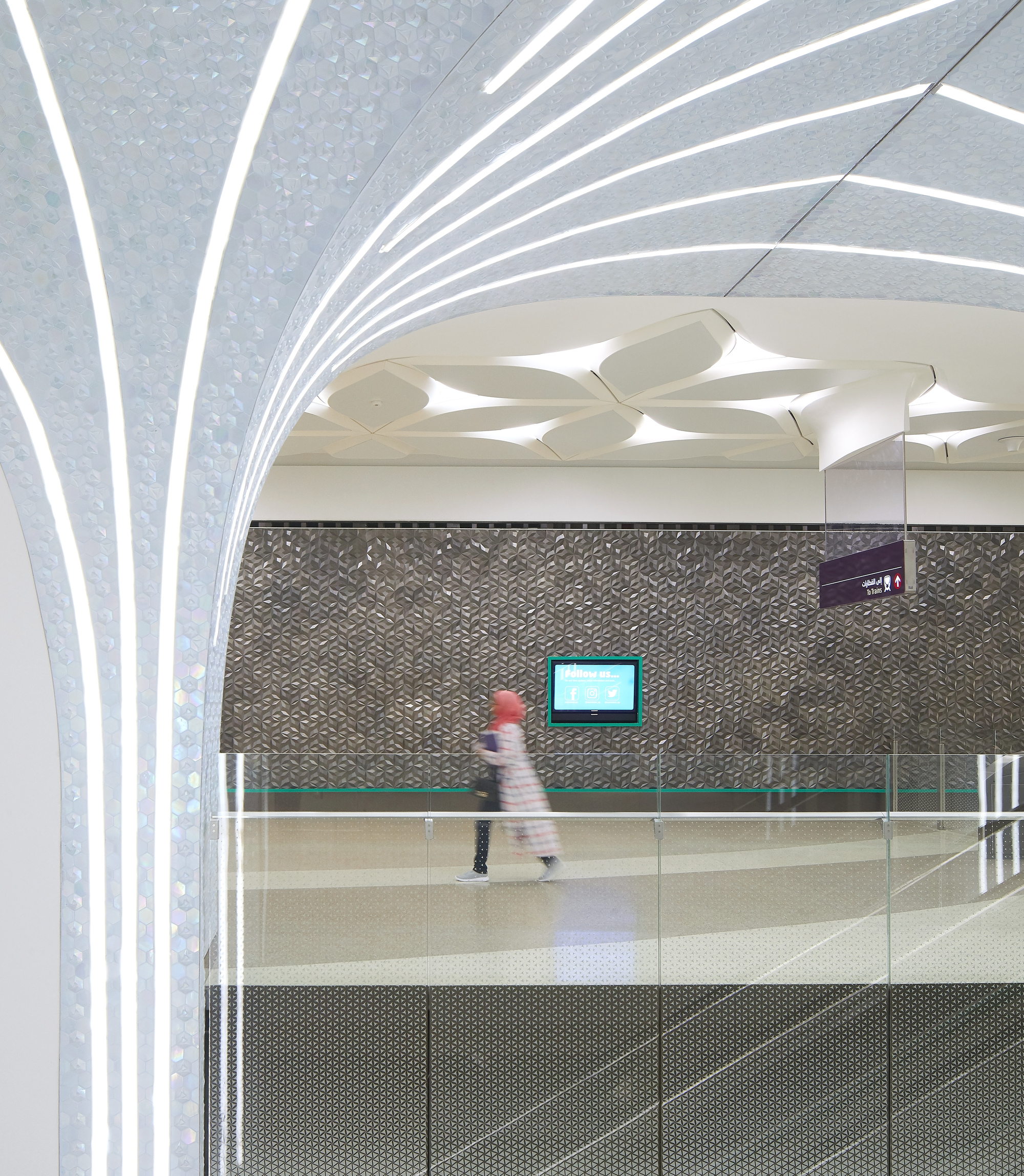 Gallery of UNStudio Completes First 37 Stations on the Doha Metro ...