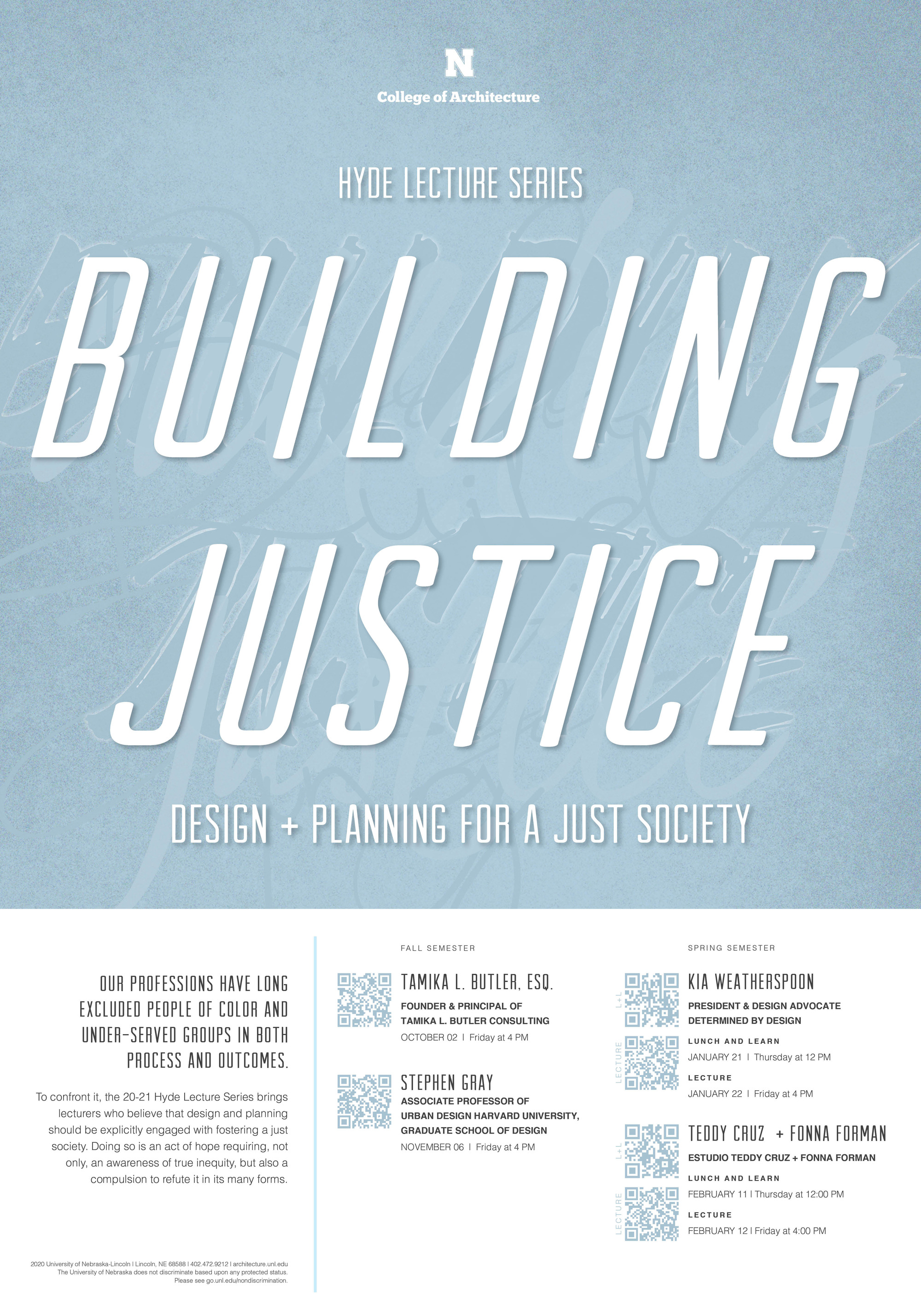 Building Justice- Design and Planning for a Just Society: 2020/21 Hyde ...