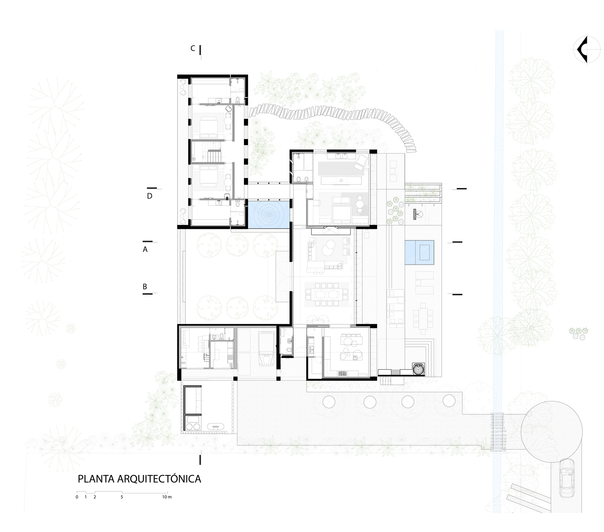 Planos De Planta De Rancho Dividido Plano De Planta Estilo Rancho De