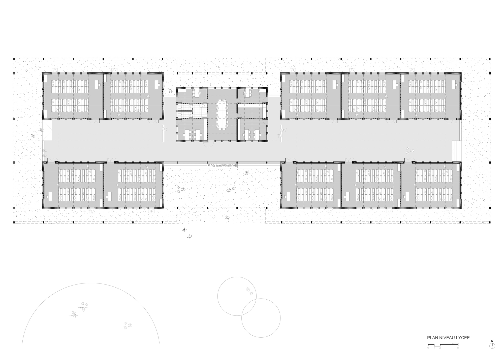 Gallery of Secondary School and Auxiliary Buildings of Bangre Veenem ...