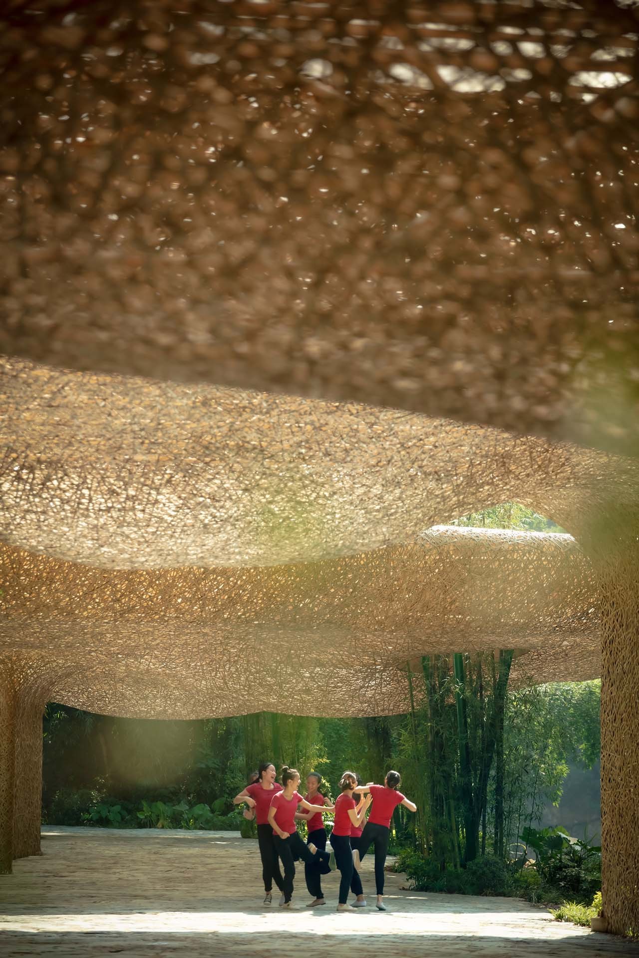 Gallery of Bamboo Bamboo, Canopy and Pavilions / llLab. - 13