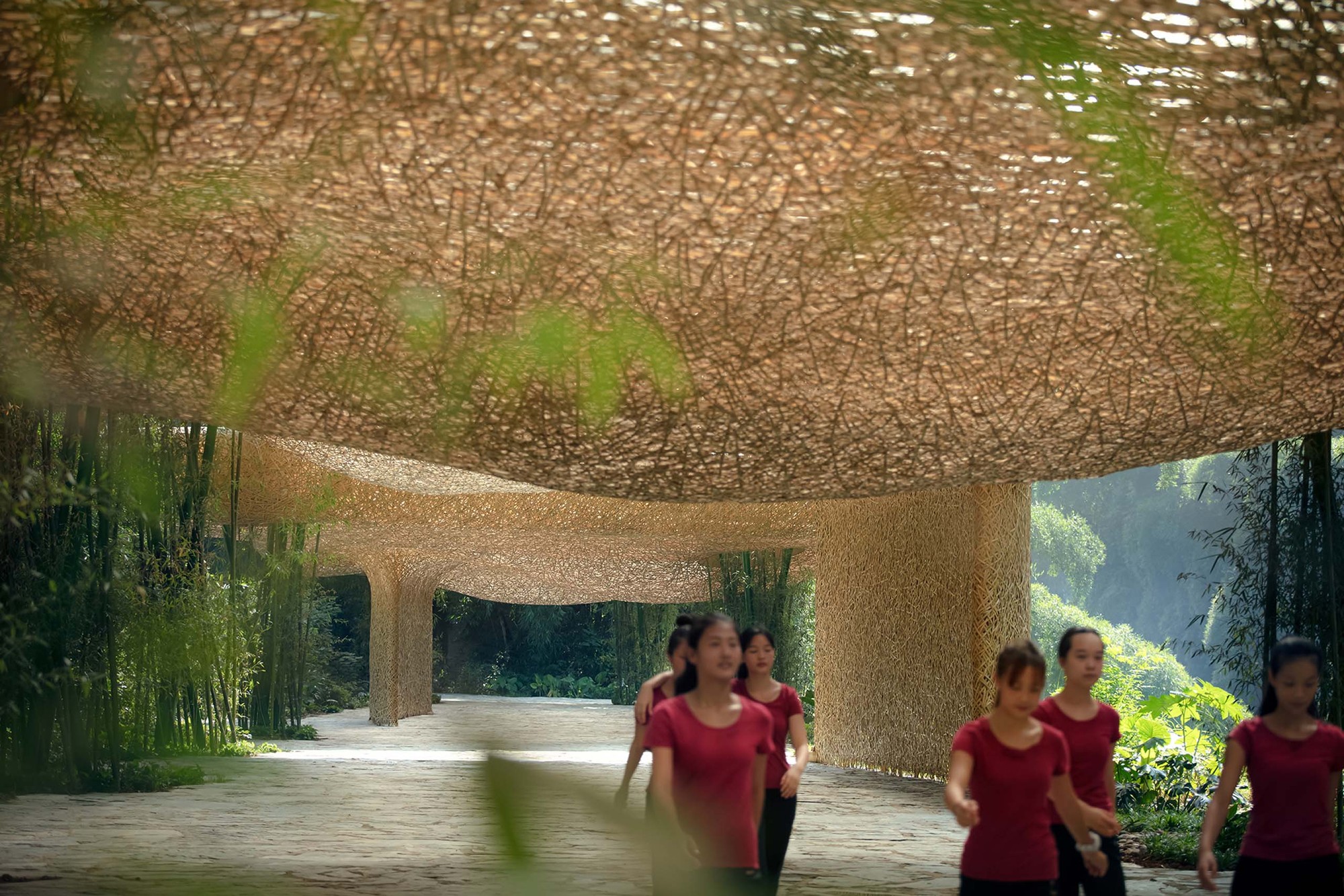 Gallery of Bamboo Bamboo, Canopy and Pavilions / llLab. - 12