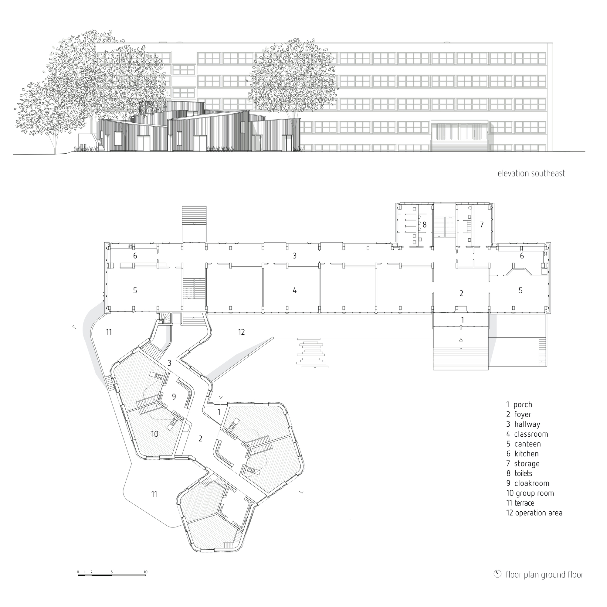 Gallery of School Architecture: 70 Examples in Plan and Section - 215