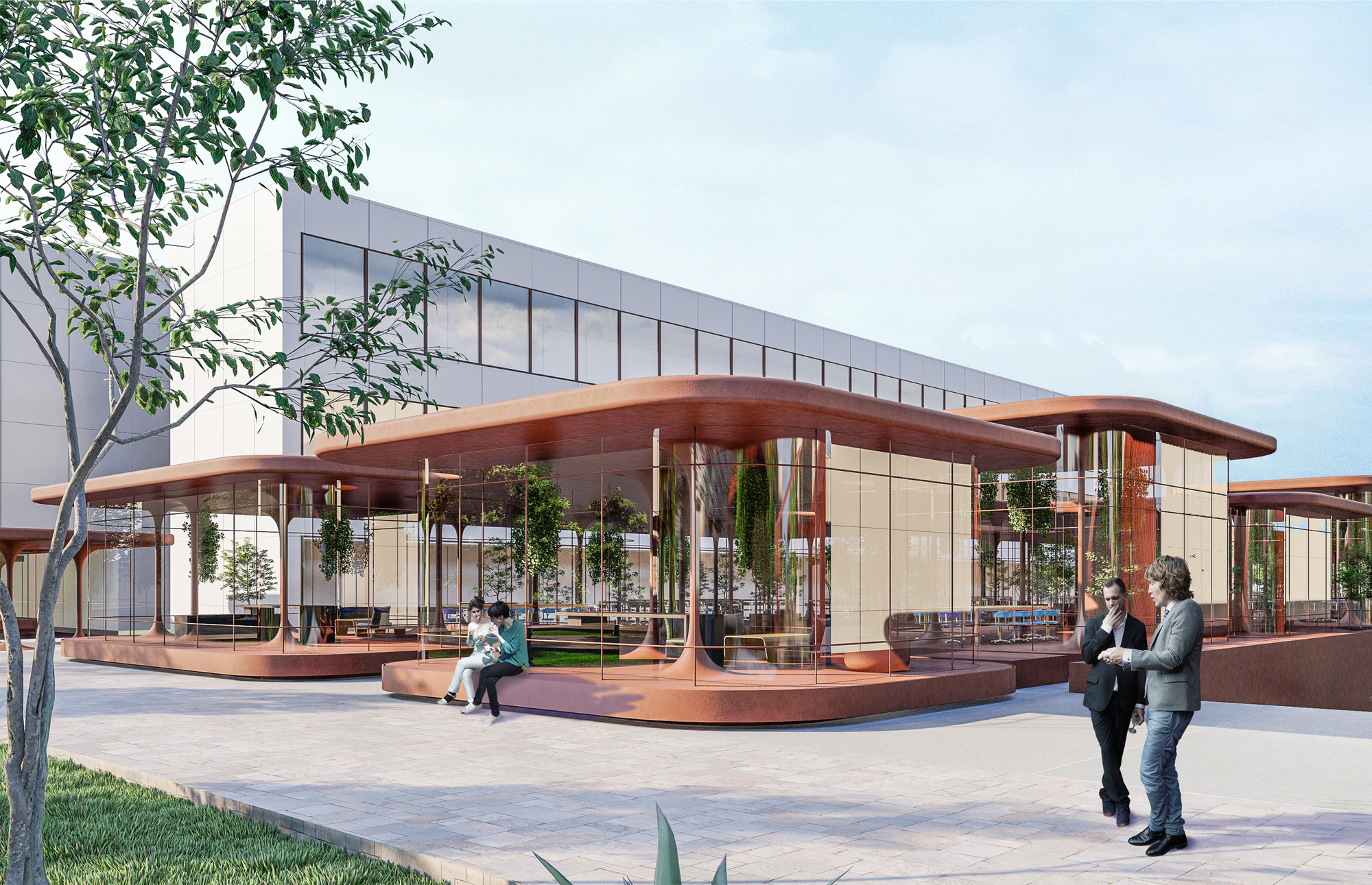 Gallery of Salon Designs Ecotone, a Transitional Space between ...