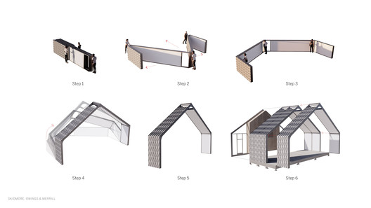 SOM Designs COVID-Responsive Pop-Up School | ArchDaily