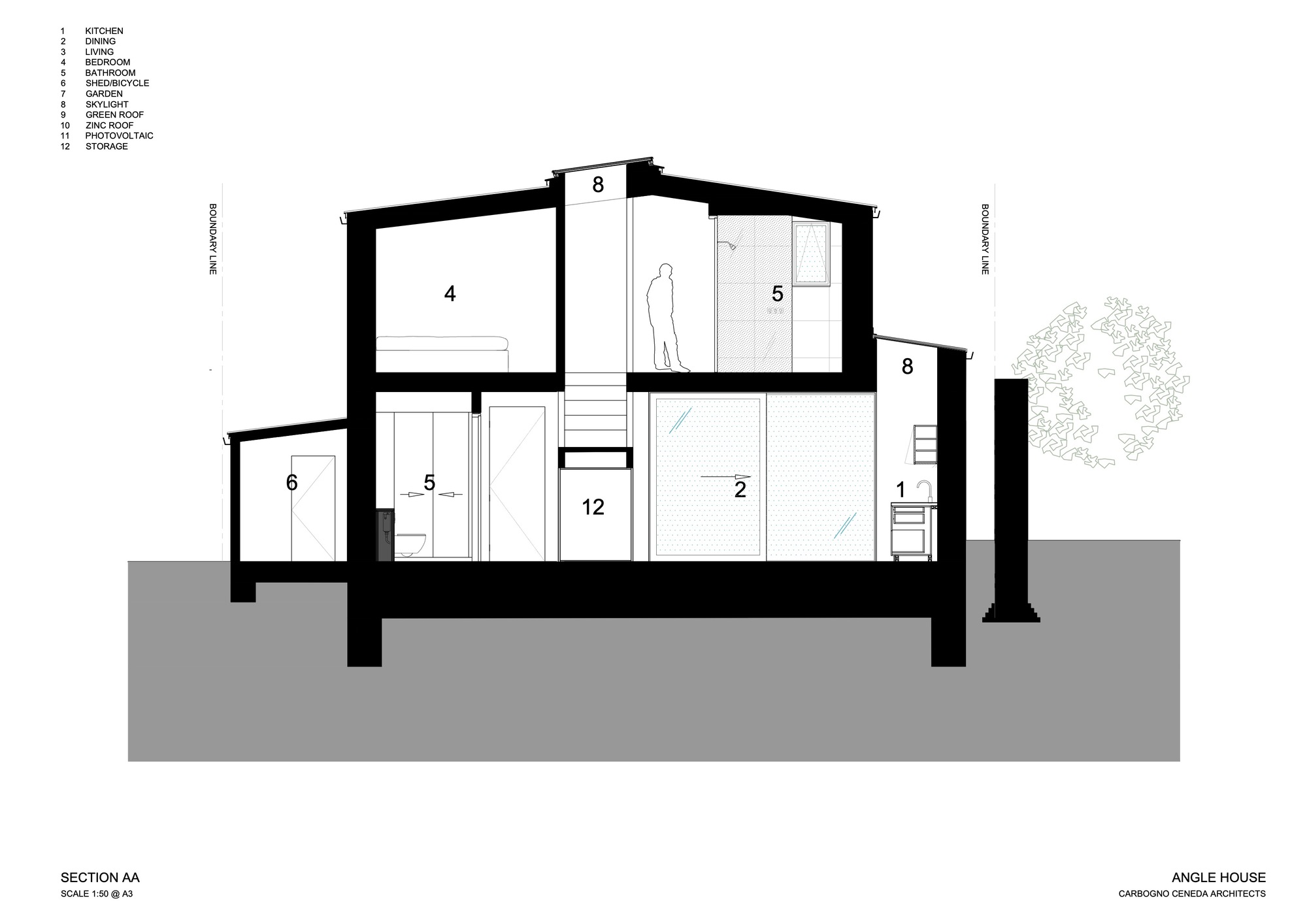 Gallery of Angle House / Carbogno Ceneda Architects - 20
