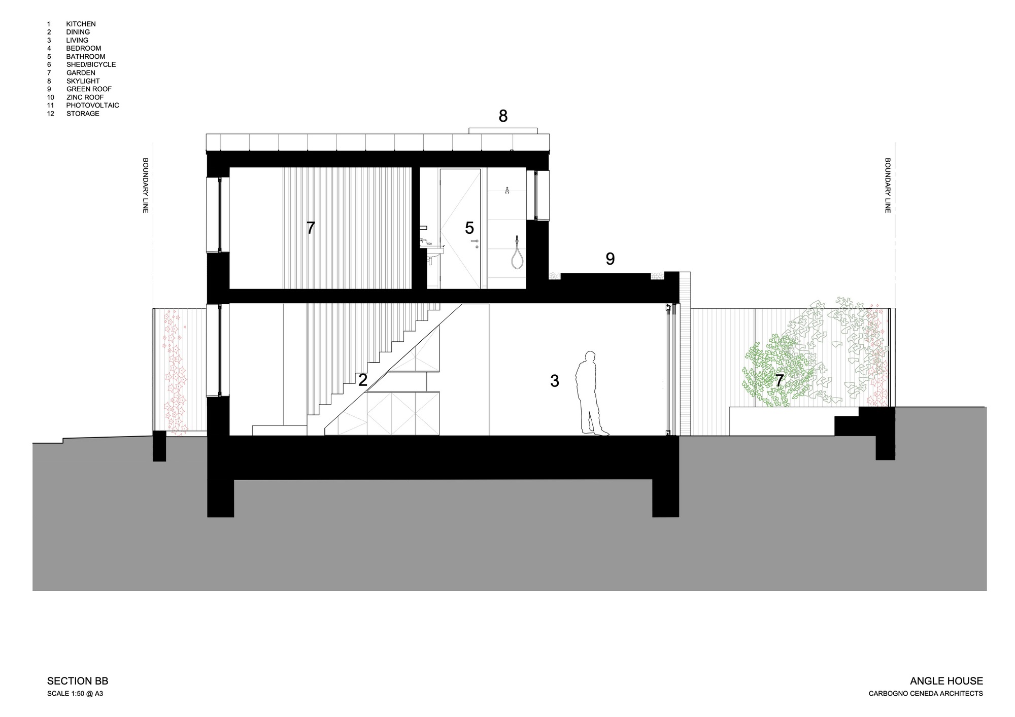 Gallery of Angle House / Carbogno Ceneda Architects - 21
