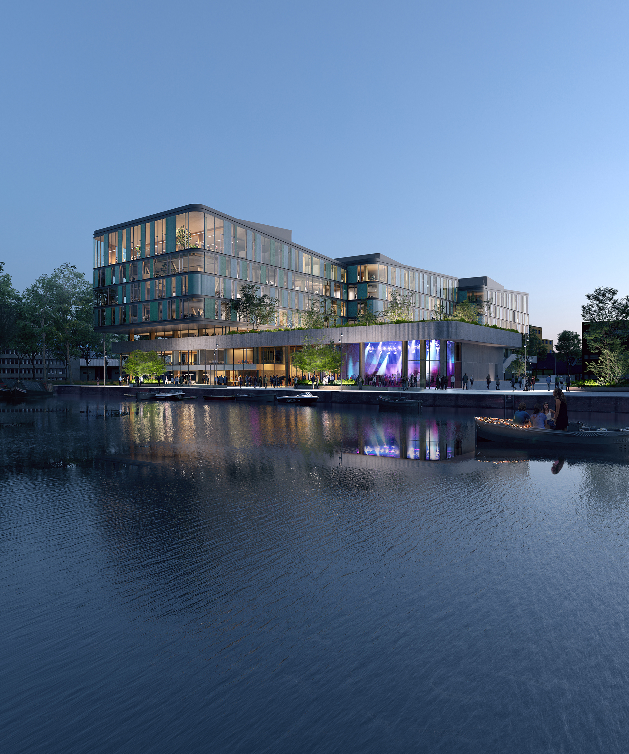 Gallery of Team V Designs One of the Largest Timber Hybrid Offices for ...