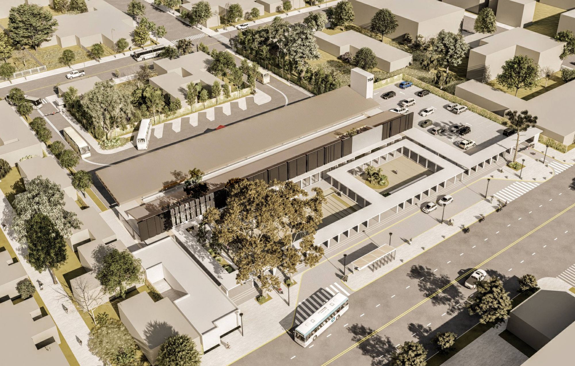 Galería de Los ganadores del concurso para diseñar la Terminal Allen de ...