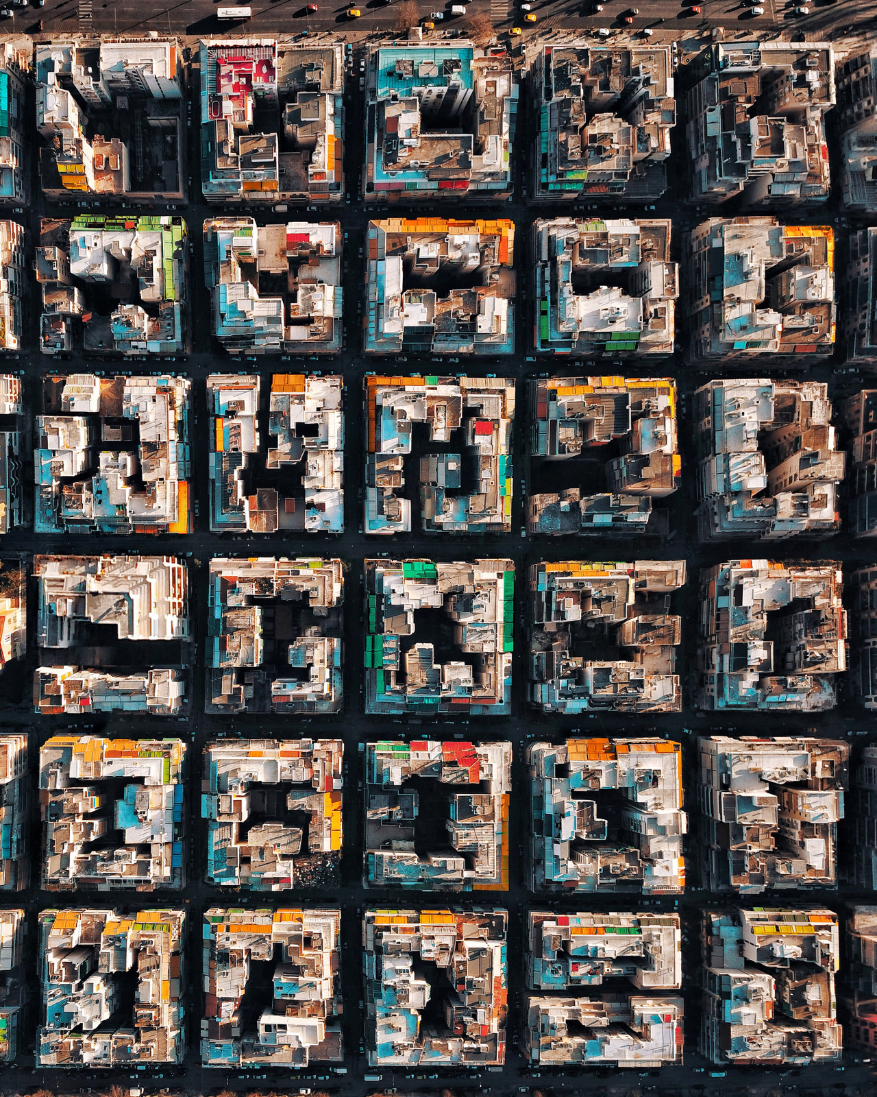 Gallery of Orthogonal Grids and Their Variations in 17 Cities Viewed ...