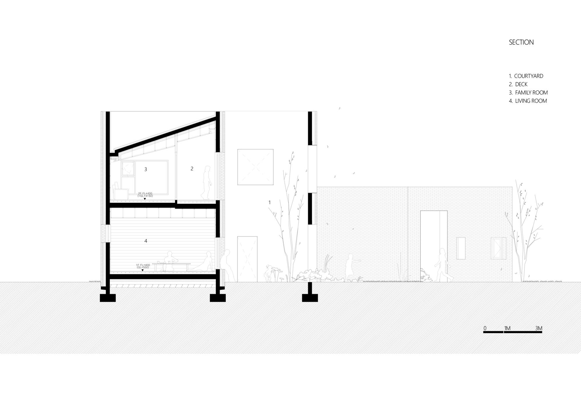 Gallery of Unyang-dong Ria’s Two-Family House / Seoga Architecture - 23