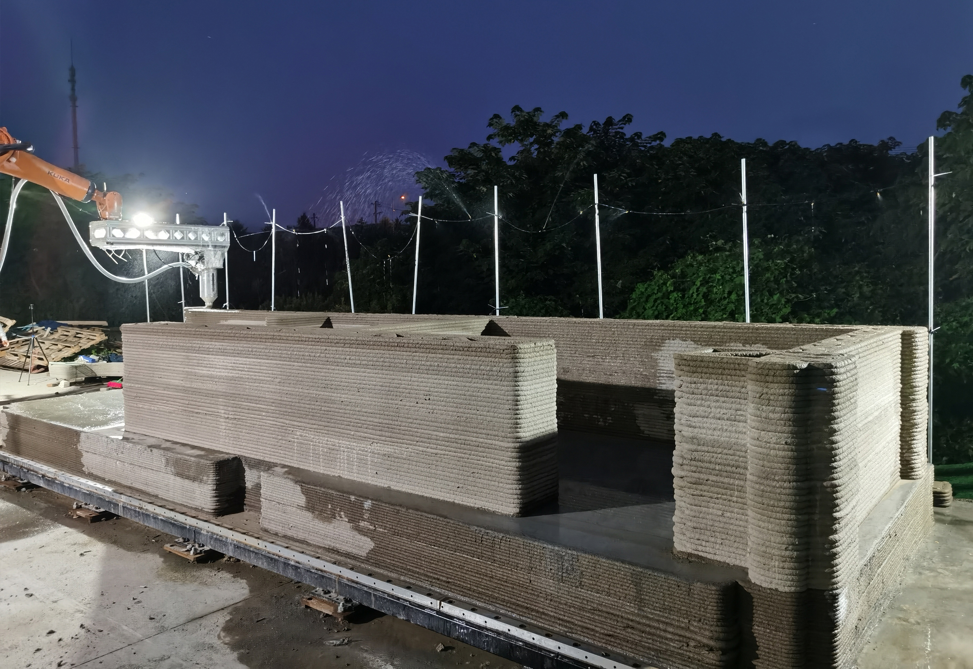 Gallery of 3D Printing Concrete House / Professor XU Weiguo‘s team from ...