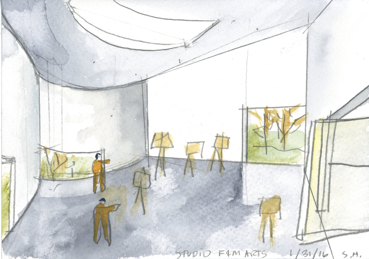 Gallery of Winter Visual Arts Building / Steven Holl Architects - 23