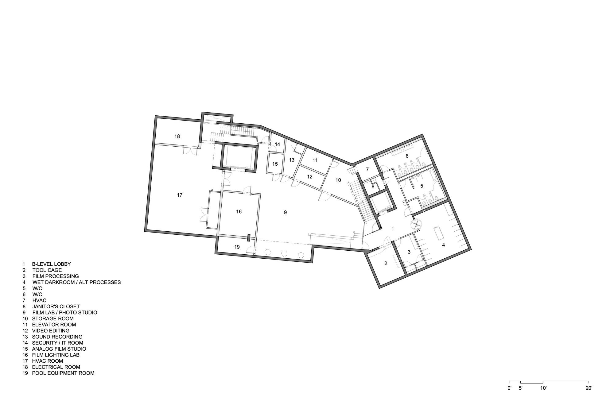 Gallery of Winter Visual Arts Building / Steven Holl Architects - 12