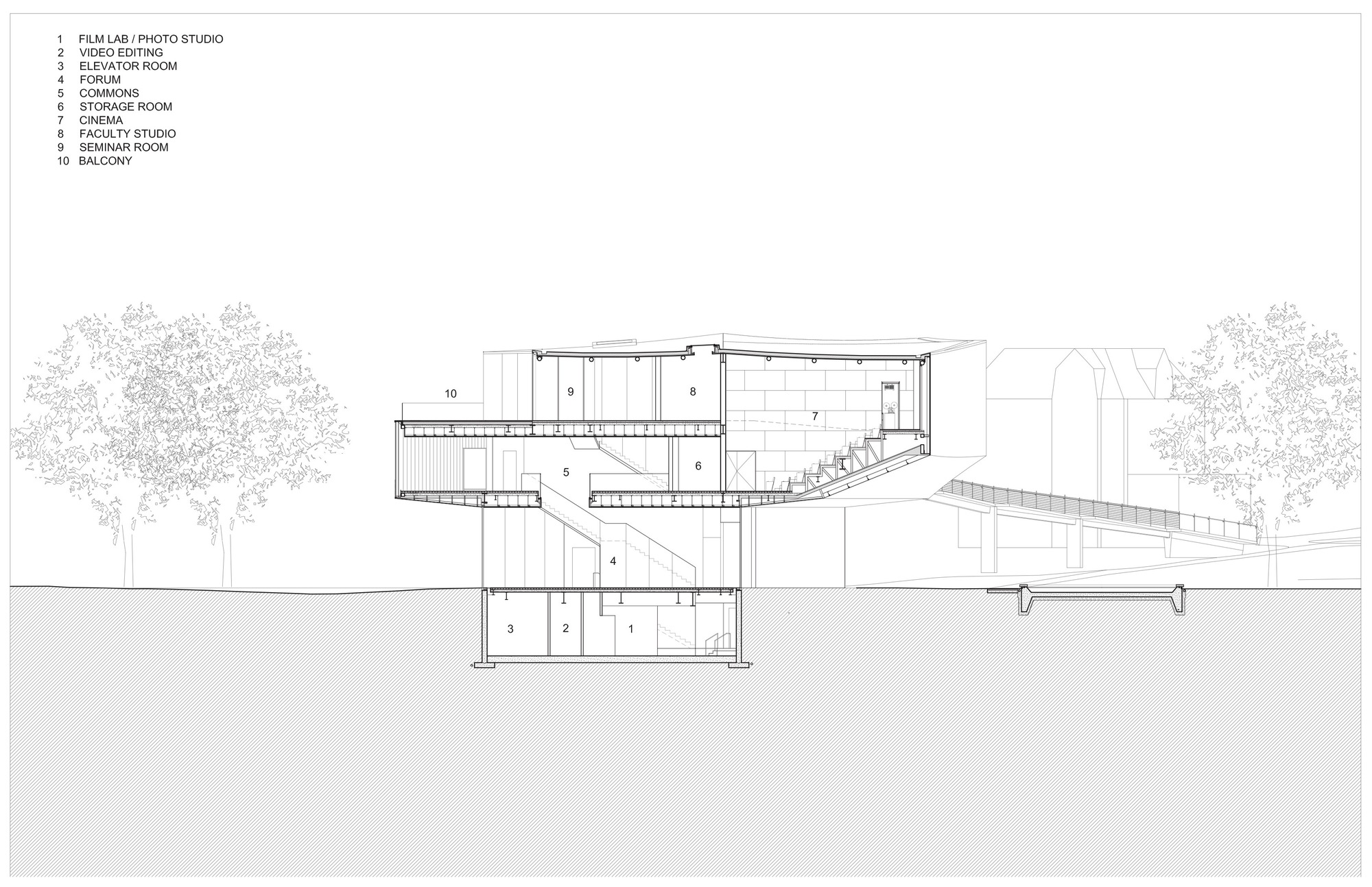 Gallery of Winter Visual Arts Building / Steven Holl Architects - 21