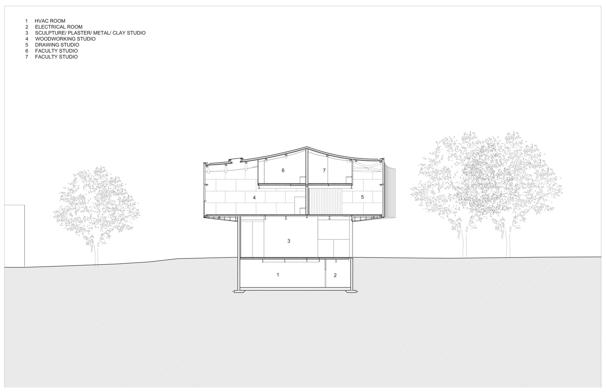 Gallery of Winter Visual Arts Building / Steven Holl Architects - 22