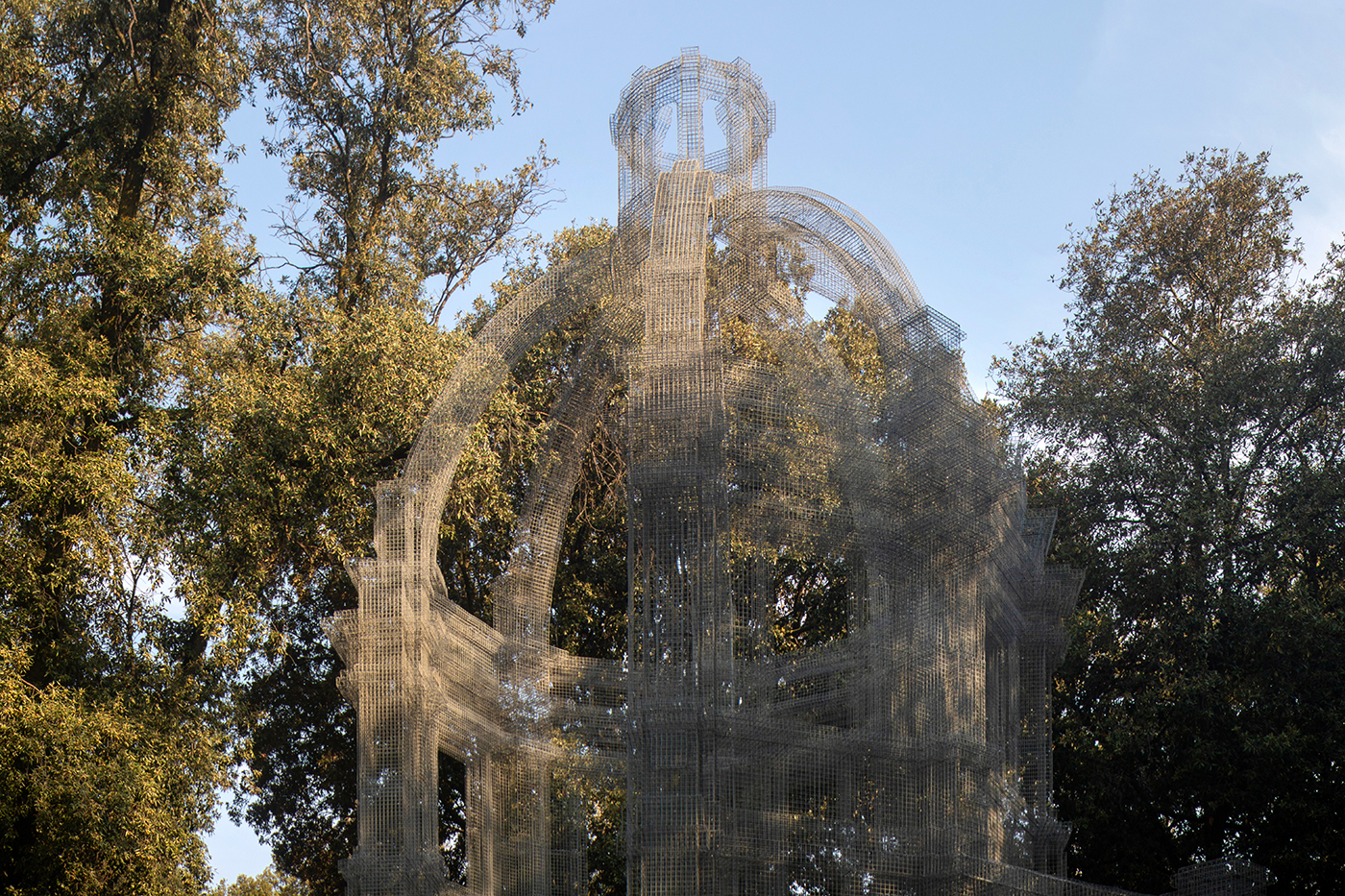 Gallery of Etherea, Edoardo Tresoldi’s Wire Mesh Installation for ...