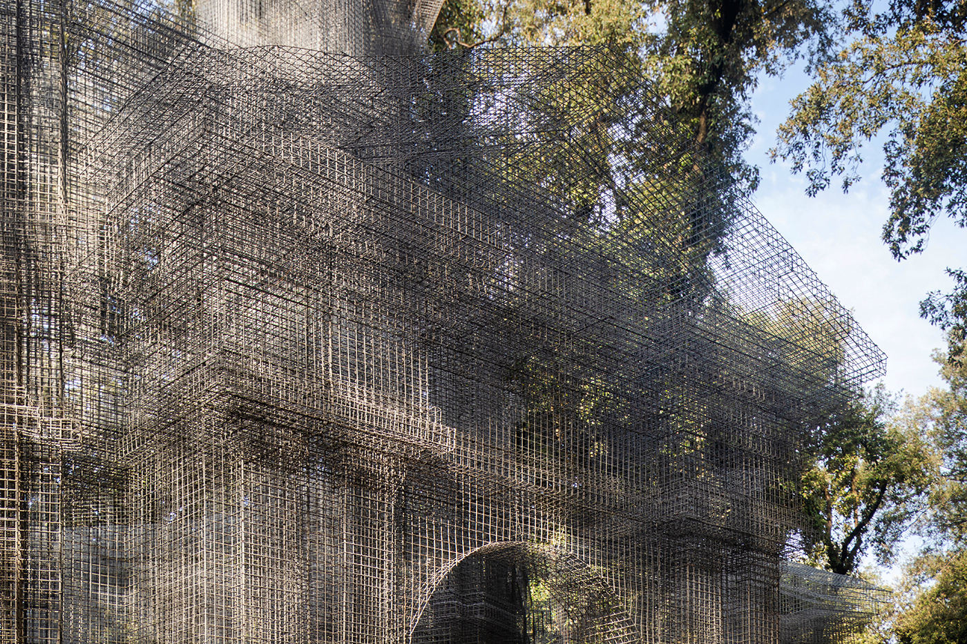 Gallery of Etherea, Edoardo Tresoldi’s Wire Mesh Installation for ...