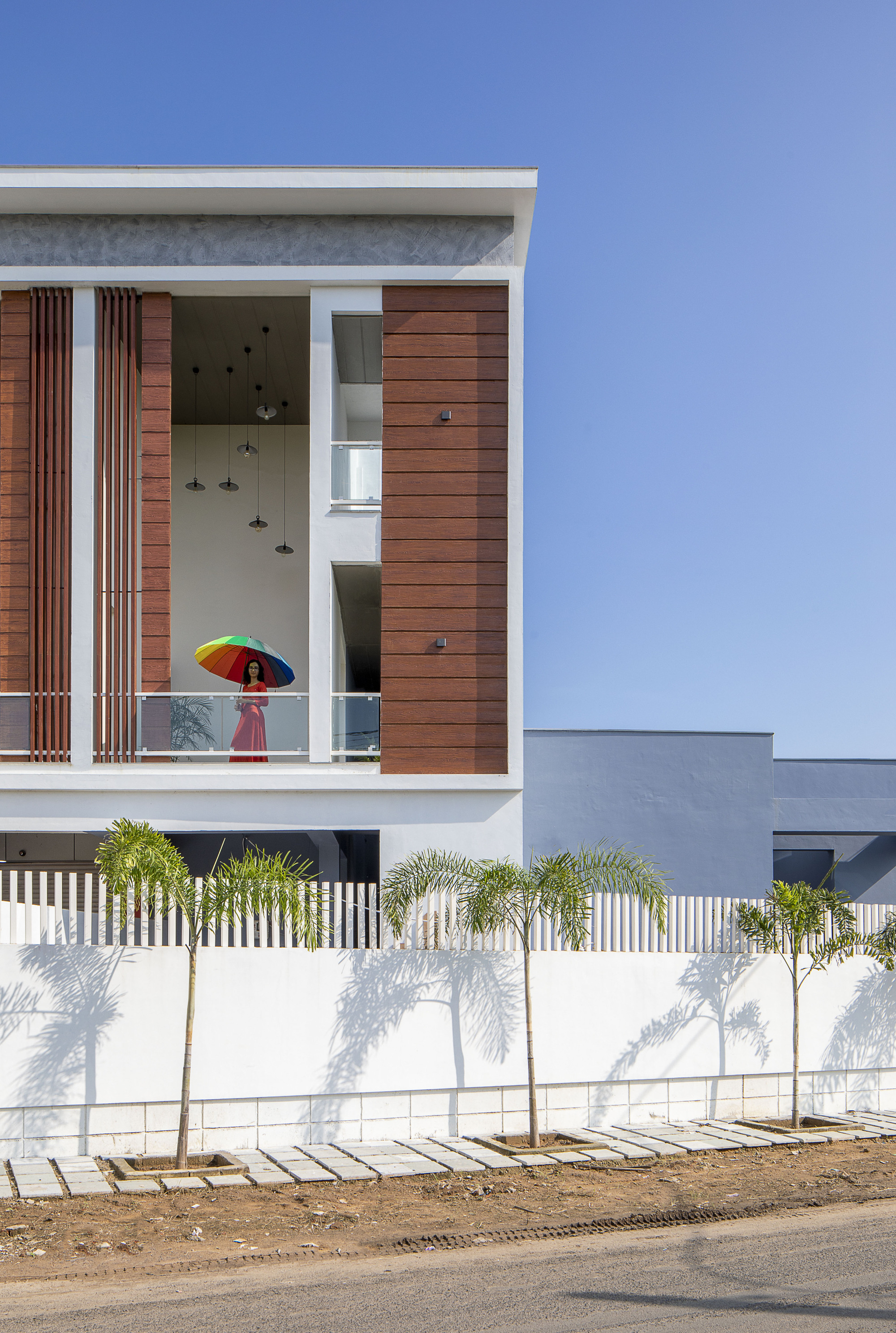 Gallery of Vertical Courtyard House / Manoj Patel Design Studio - 11