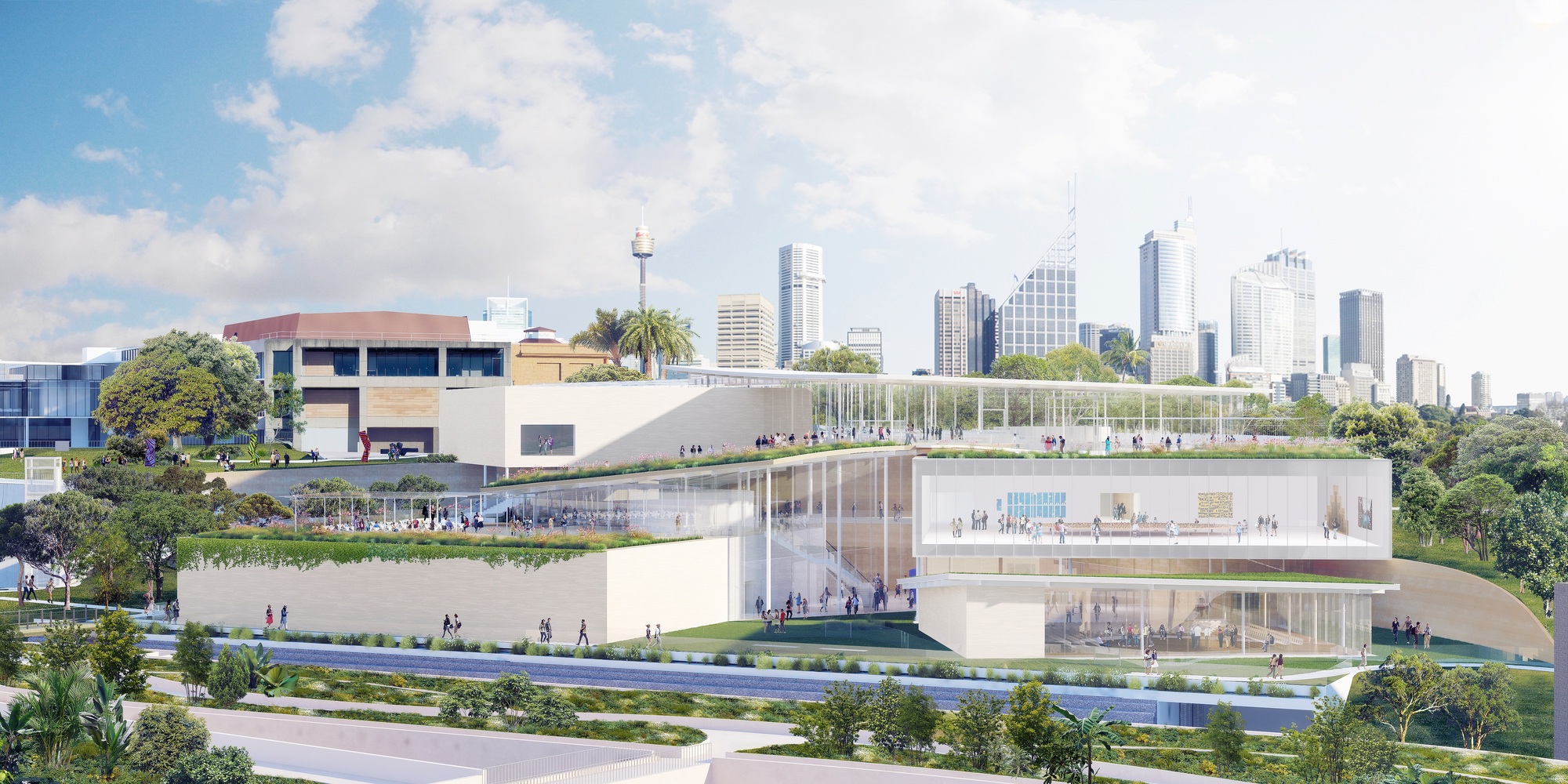 SANAA Designs Art Gallery of New South Wales Expansion in Sydney ...